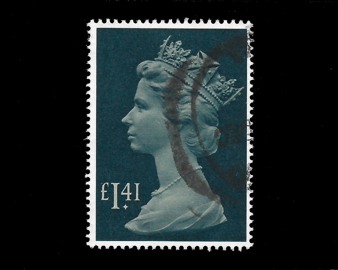 Great Britain 1987 One Pound 41p Fine Used Decimal High Value Stamp ...