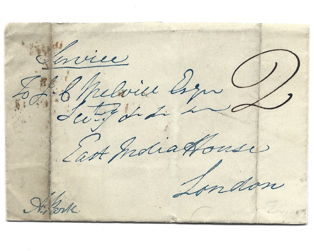 Genuine Early 1800's Wrapper, Could Have Contained a Letter, Sent to ...