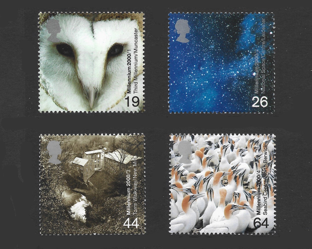 Great Britain 2000 Millennium Series: Above and Beyond Set of Four Mint ...