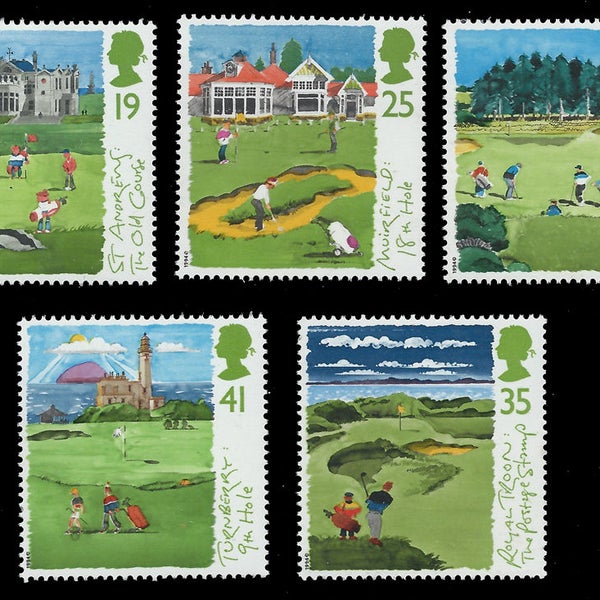 Golf Stamp - Etsy
