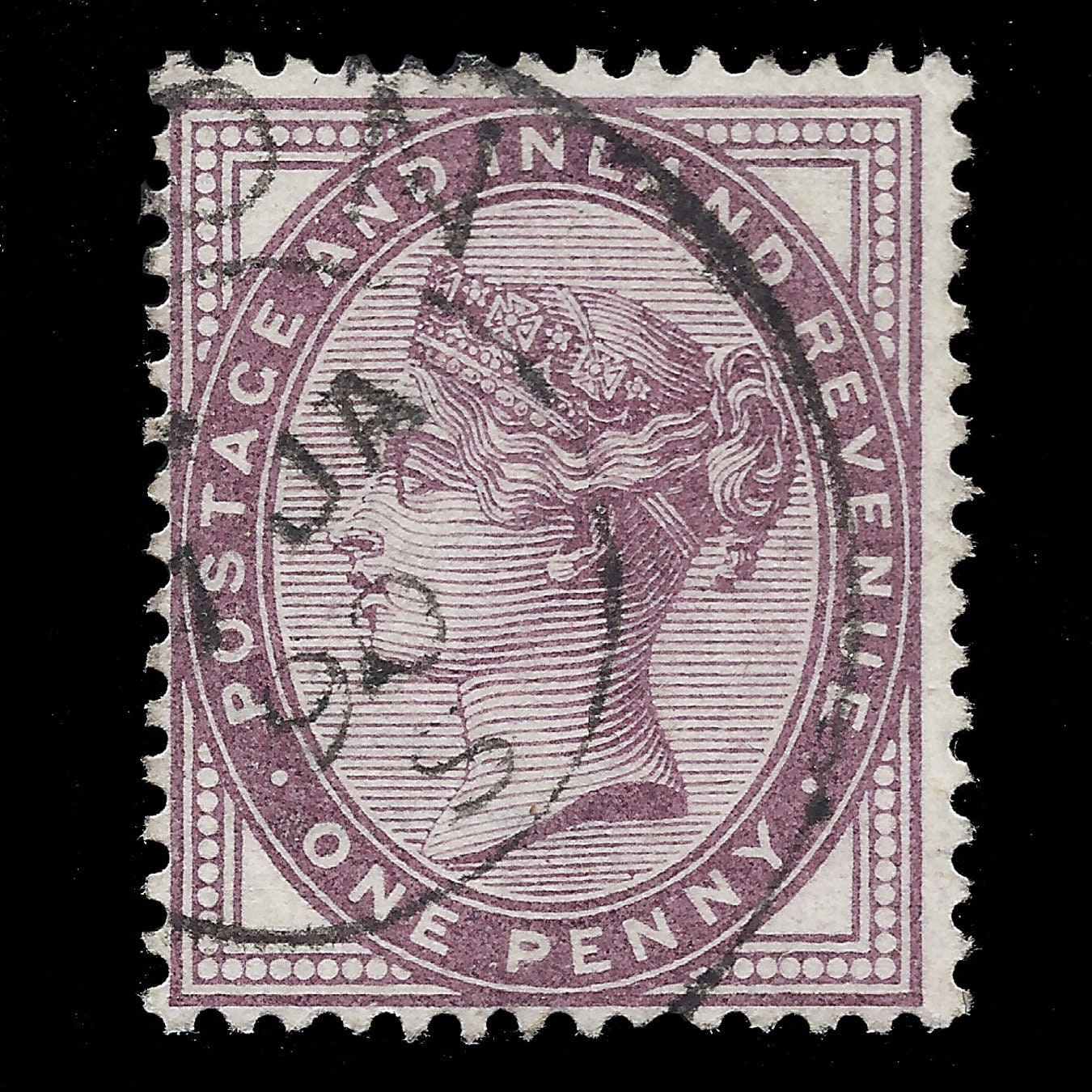 Penny Lilac Stamp - Etsy