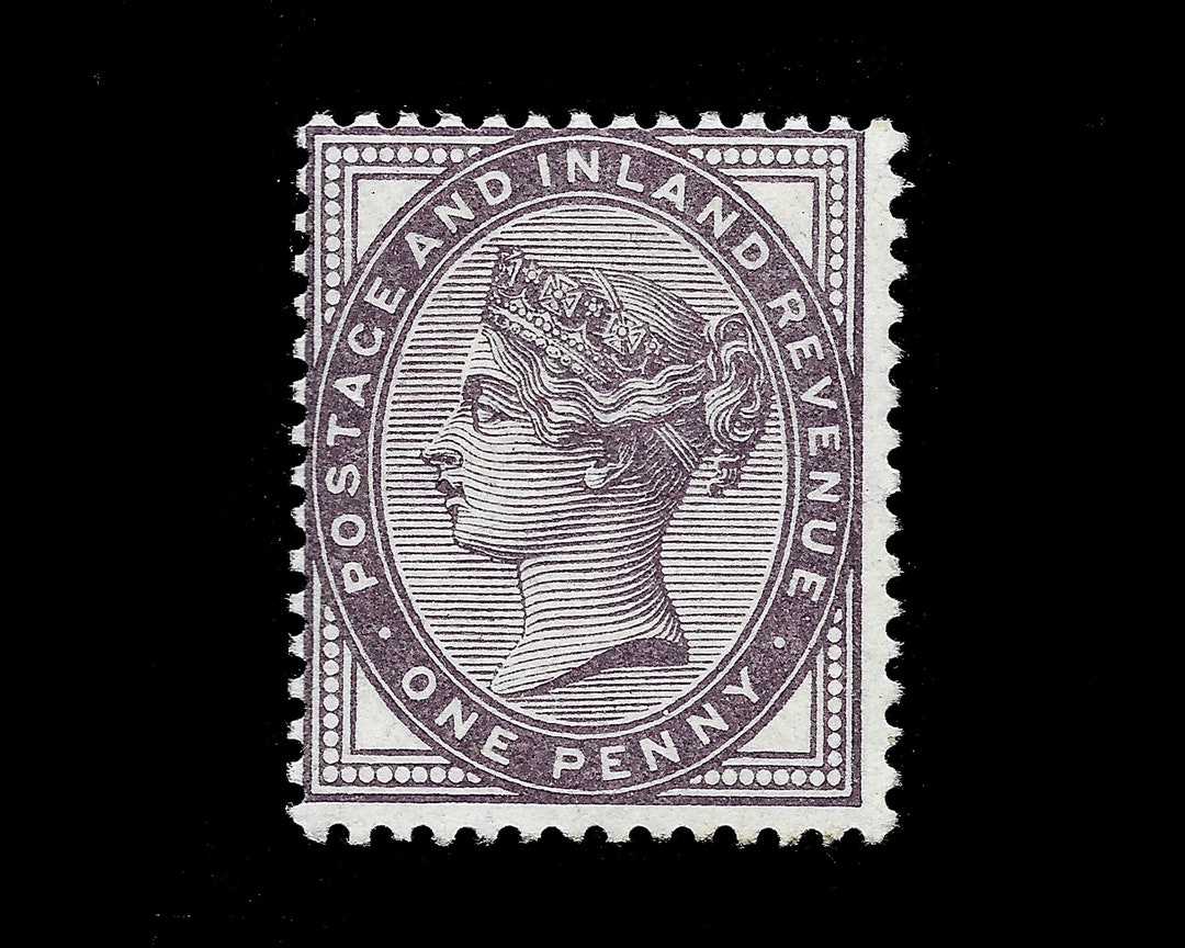 1881 Queen Victoria Penny Lilac With Inverted Watermark, Fine Unmounted ...