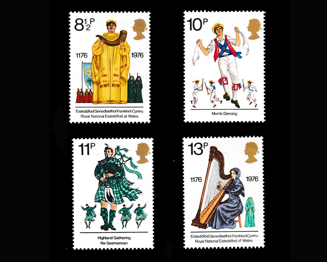 Great Britain 1976 Culture Set of Four Mint Stamps Issued by Royal Mail ...