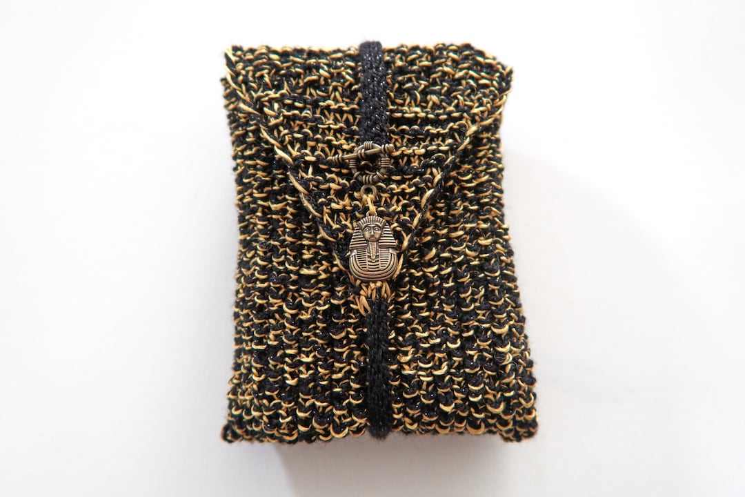 Oracle Pouch the Pharaoh: Tarot Wrap up Bag Divination Cloth - Etsy