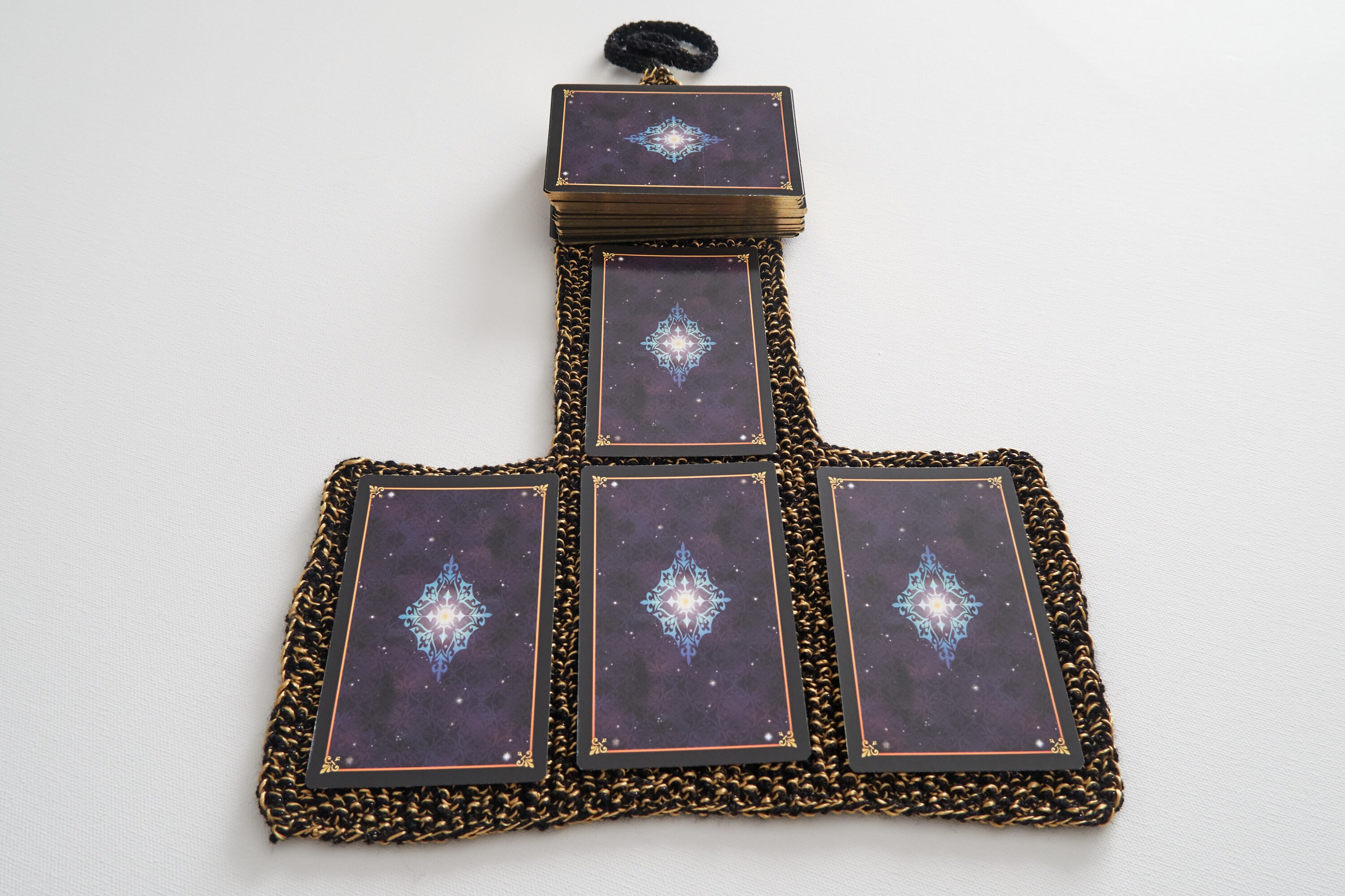 Oracle Pouch the Pharaoh: Tarot Wrap up Bag Divination Cloth - Etsy