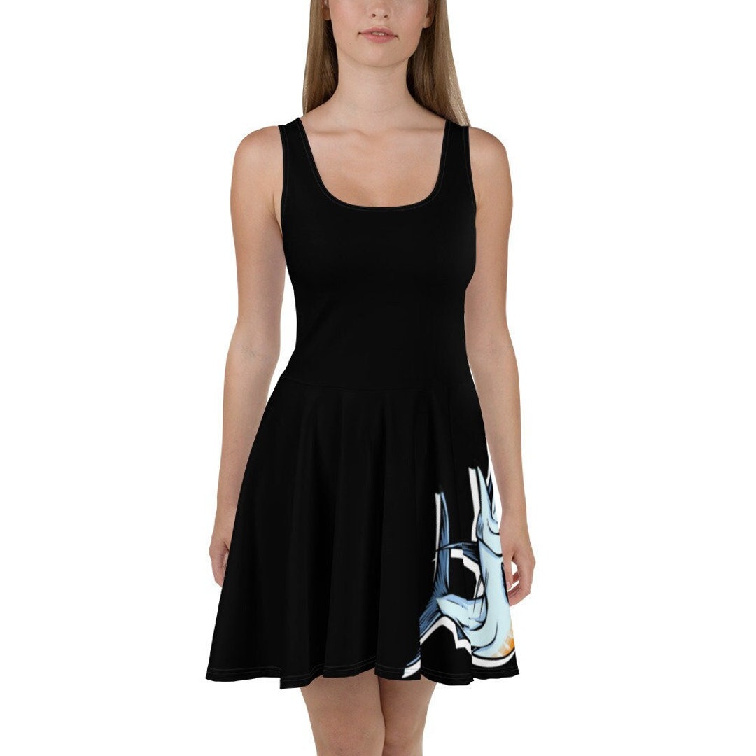 Swordfish Skater Dress - Etsy