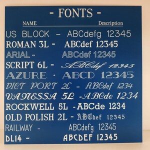 Engraved Plastic Sign 8x10 Custom Made Any Text You Want. 8x10. - Etsy