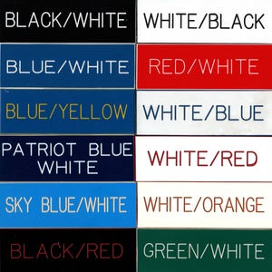 Custom Engraved Plastic Tag. Sign. Wall. Label. 1x3 - Etsy