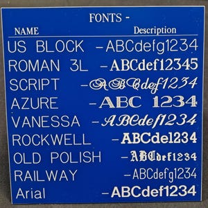 Custom Engraved Plastic Tag. Sign. Wall. Label. 1x3 - Etsy