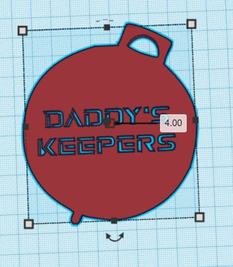 Dad Keychain STL File SVG File 3D Print File Cut File - Etsy Canada