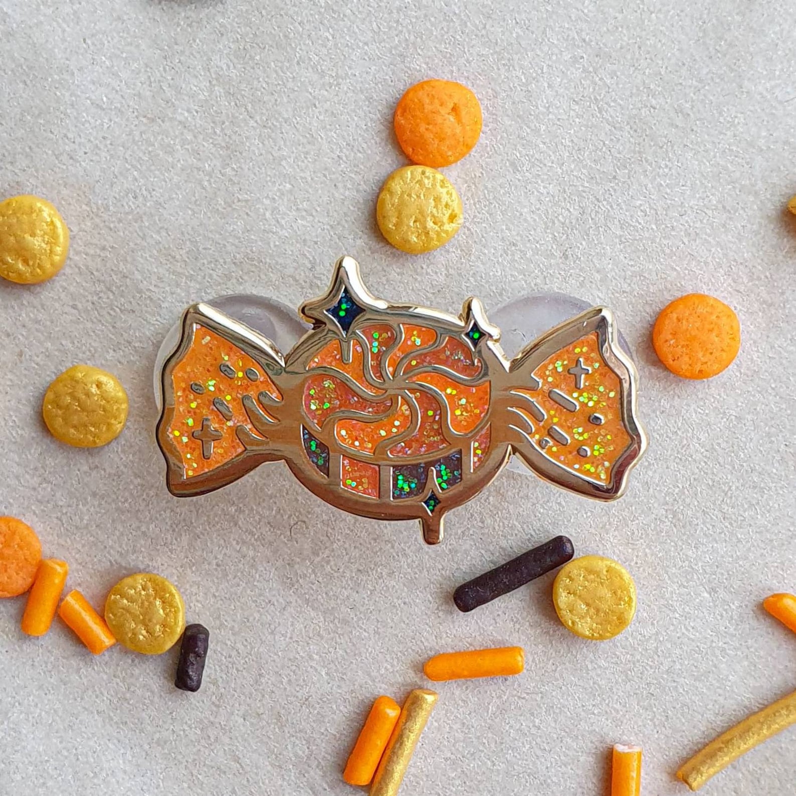 SPOOKY CANDIES Mini Enamel Pins. Hard Enamel Pin. Witchy Pin. Halloween ...