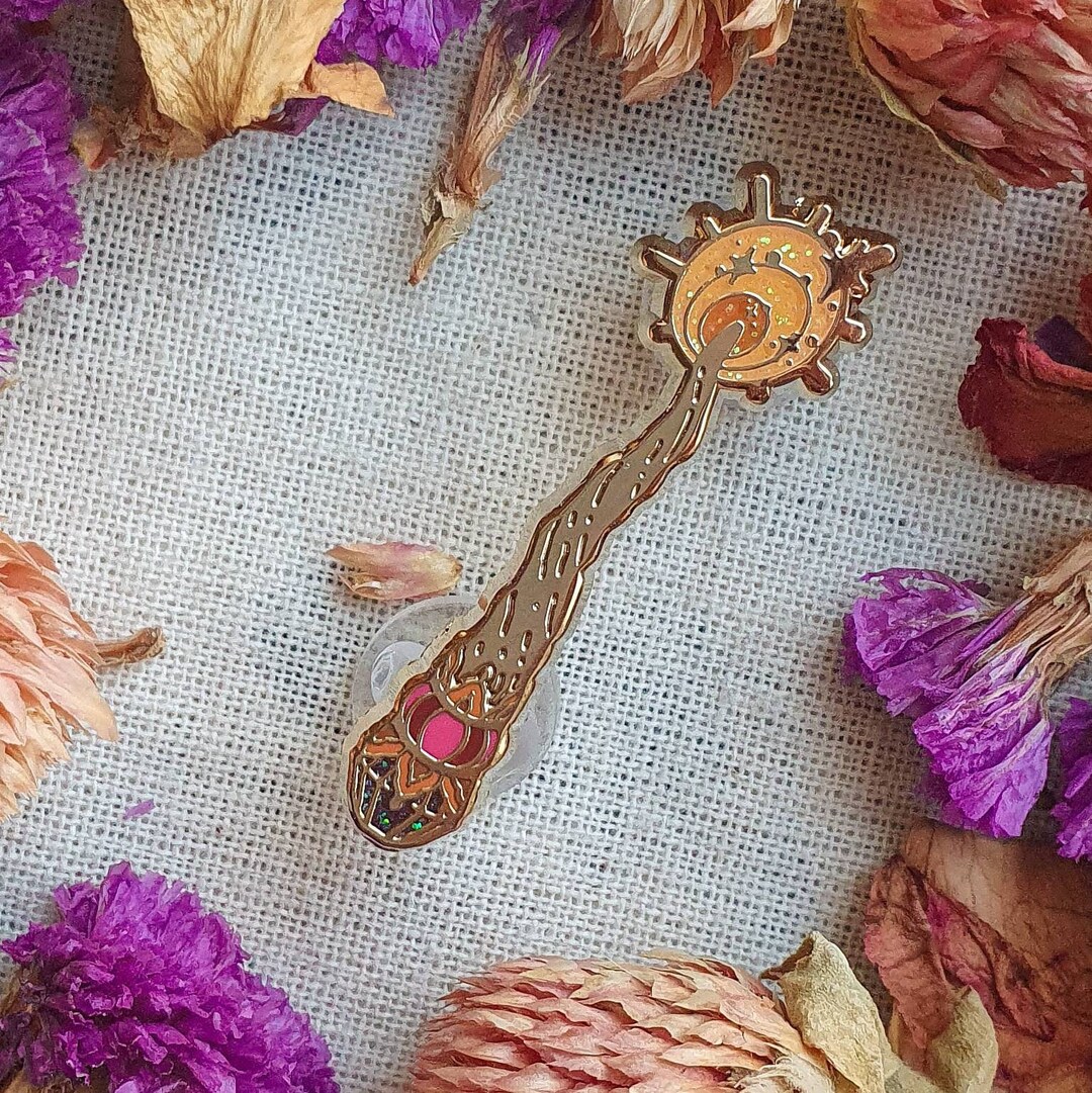 WITCH WAND. Hard Enamel Pin. Witchy Pin. Autumn Enamel Pin. Pin Set ...