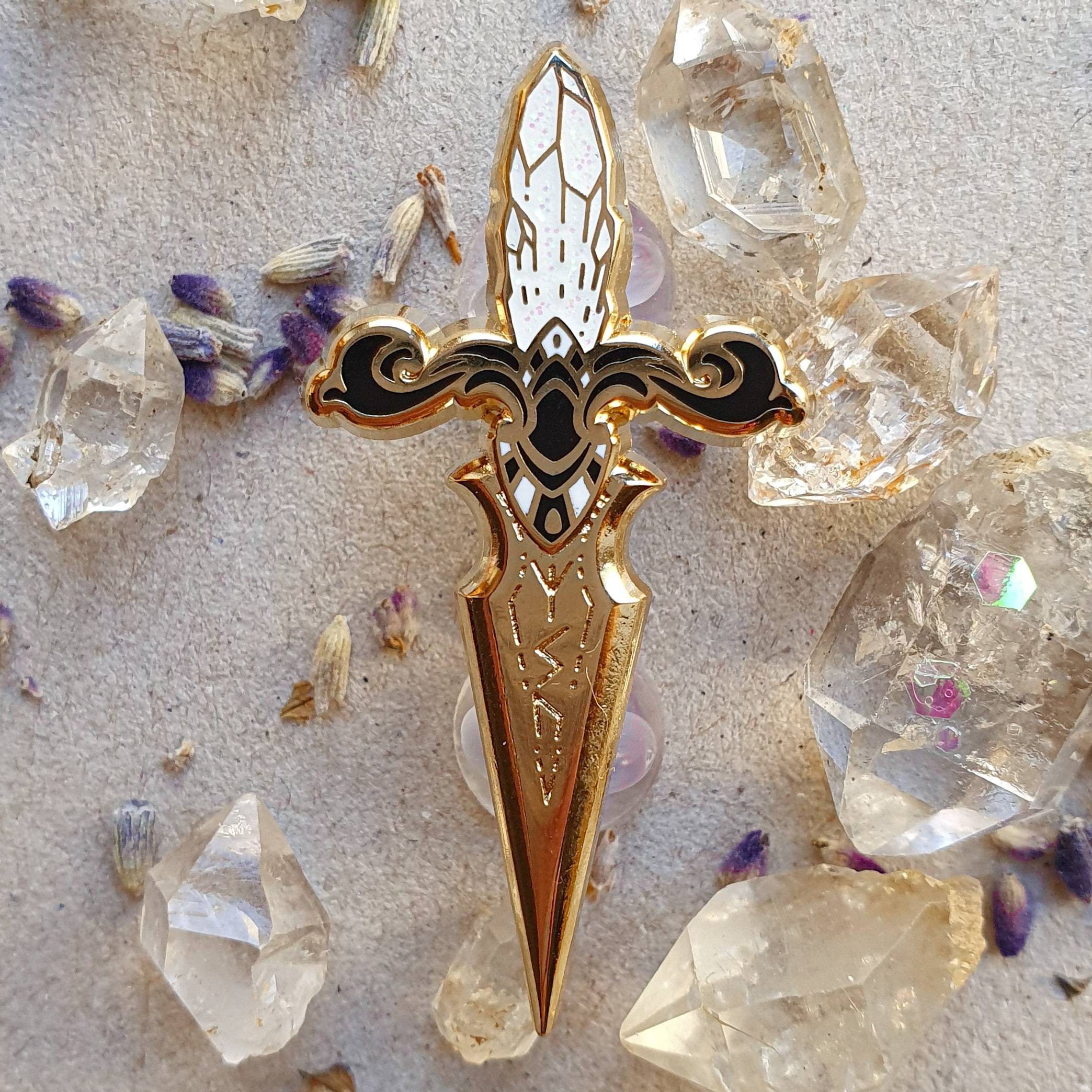 Crystal Ball Enamel Pin. Hard Enamel Pin. Witchy Pin. All - Etsy