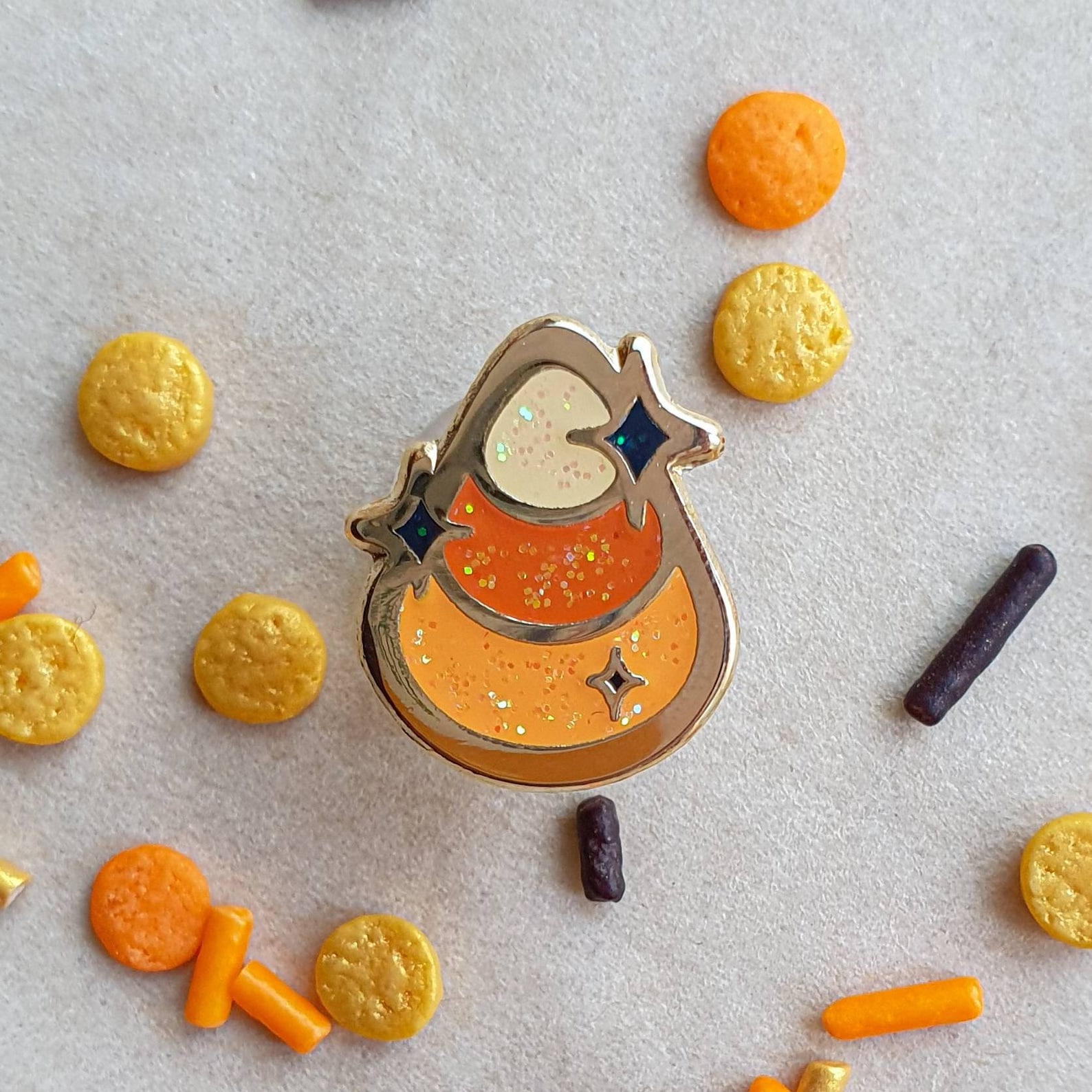 SPOOKY CANDIES Mini Enamel Pins. Hard Enamel Pin. Witchy Pin. - Etsy
