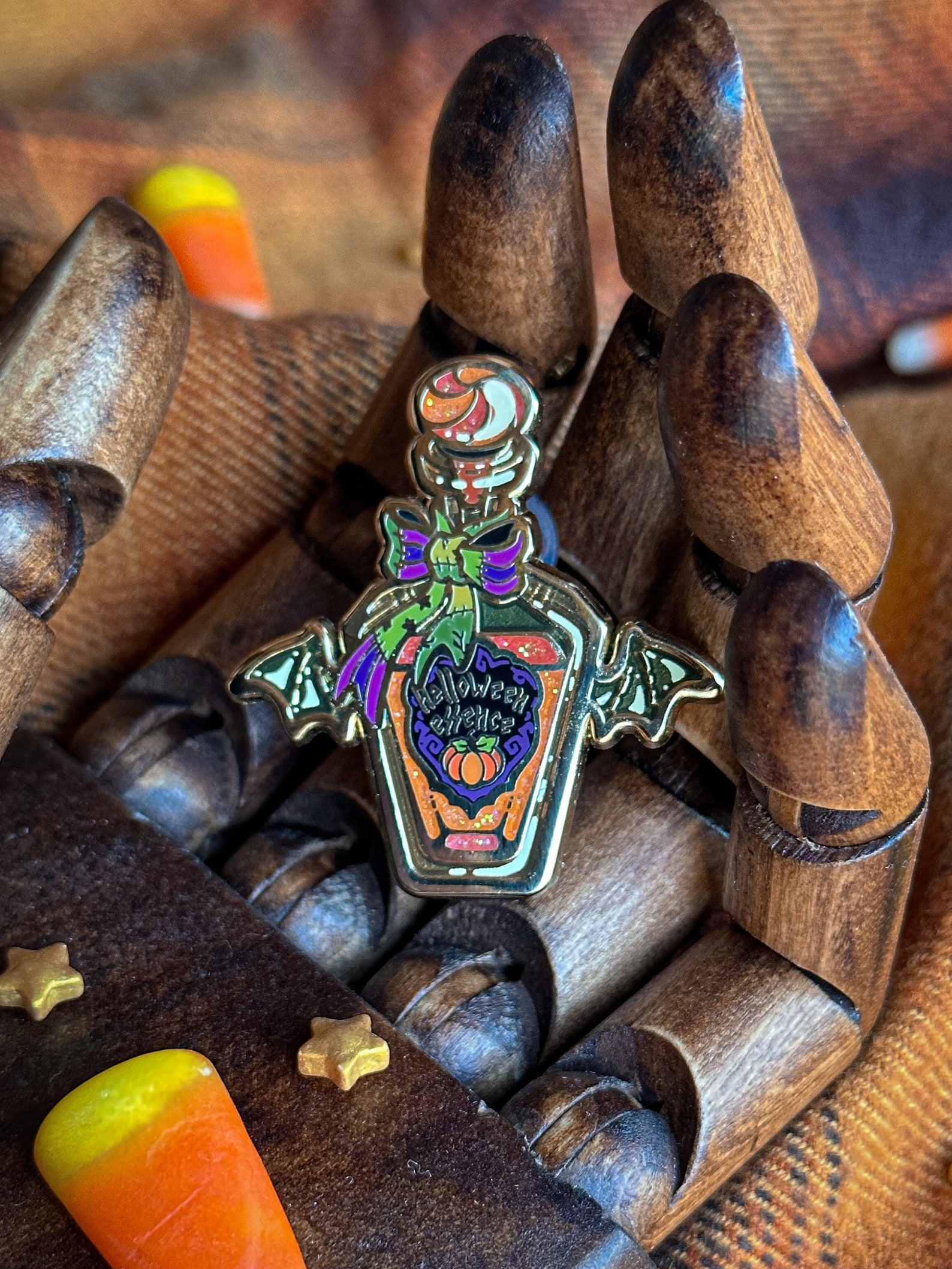 HALLOWEEN ESSENCE POTION. Enamel Pin. Hard Enamel Pin. Witchy Pin ...
