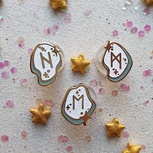 RUNES WITH BAG Enamel Pin. Hard Enamel Pin. Witchy Pin. Mini Enamel Pin ...