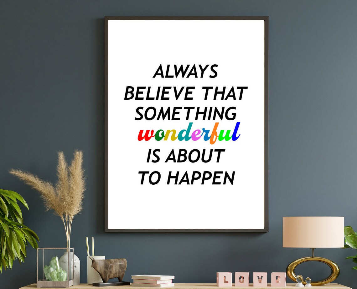 Motivational Printable Poster, Motivation Wall Art, Inspirational ...