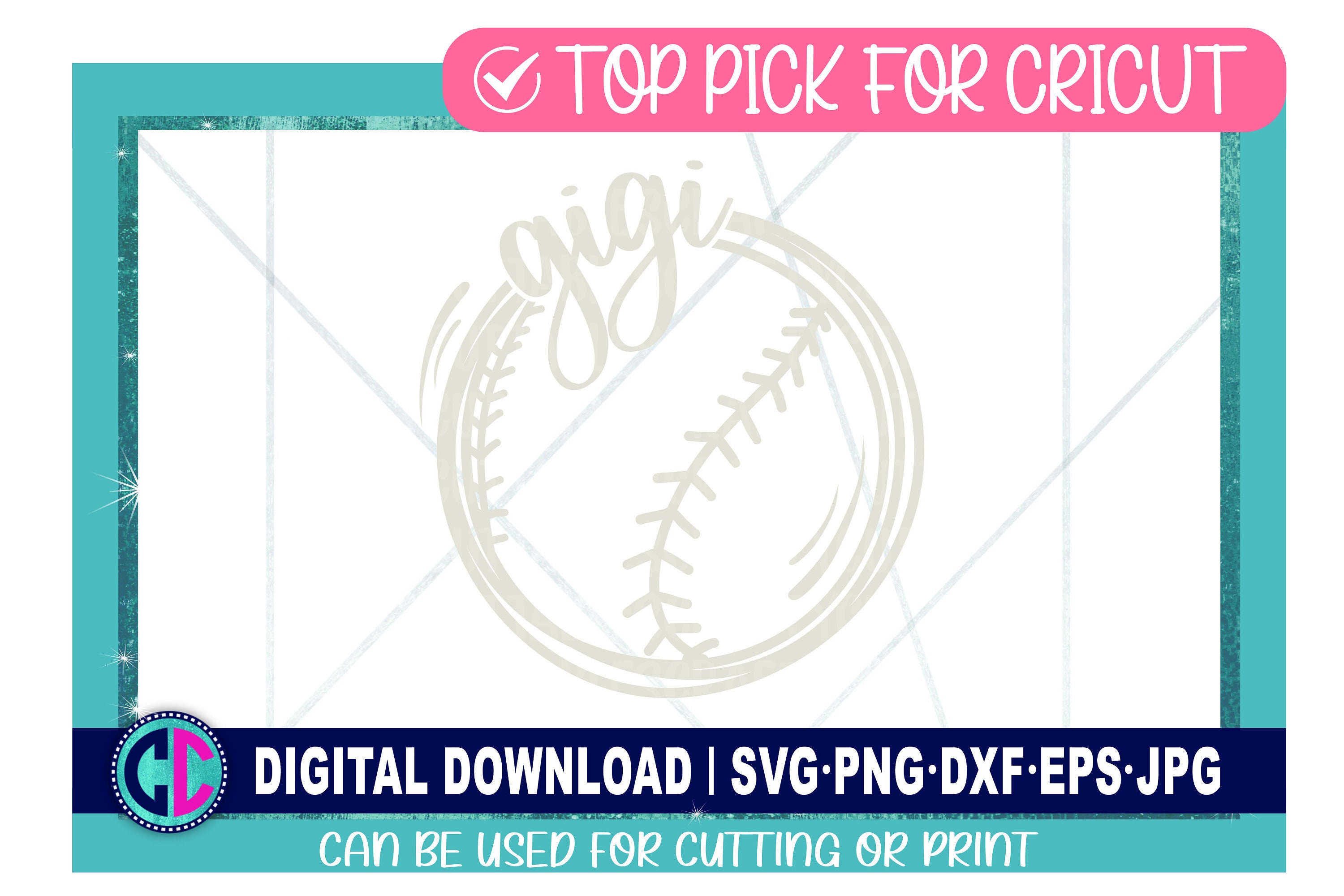 Baseball Gigi Svg Baseball Gigi Svg Ball Gigi Svg Ball Svg | Etsy