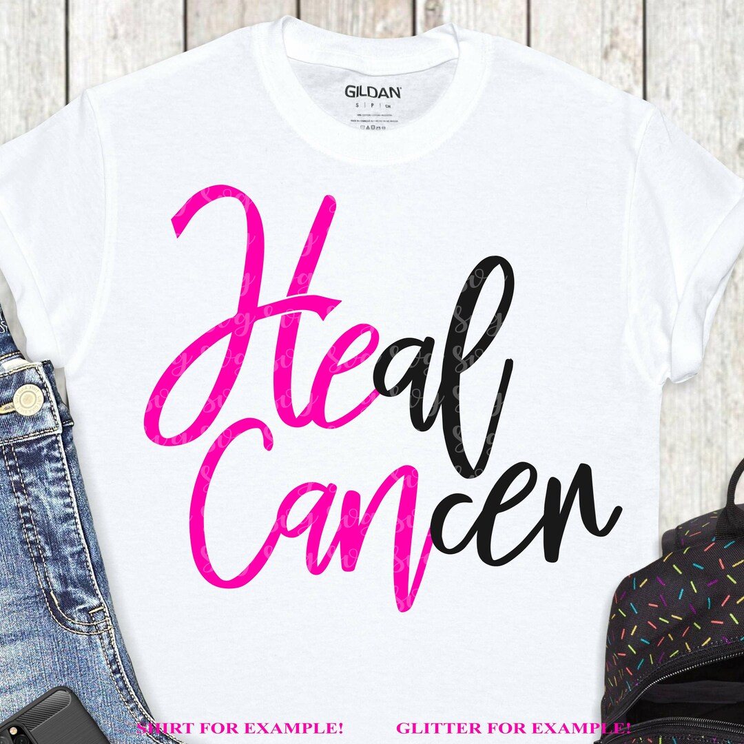 Breast Cancer Svg He Can Heal Cancer Svg Cancer Svg Cancer - Etsy