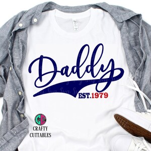 Fathers Day Svg, Daddy Established Svg, Dad Svg, Fathers Svg,daddy Svg ...