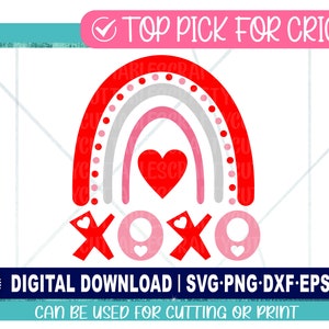 Valentines Day Svg, Love Rainbow SVG, Happy Valentines Day SVG, Be Mine ...