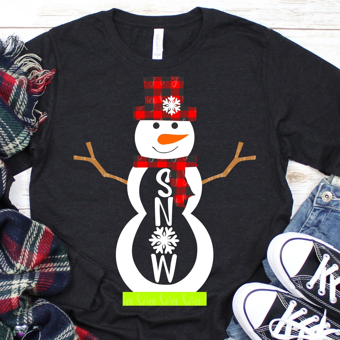Snowman Svg,snow Man Svg,plaid Snowman Svg,winter Svg,cut Files ...