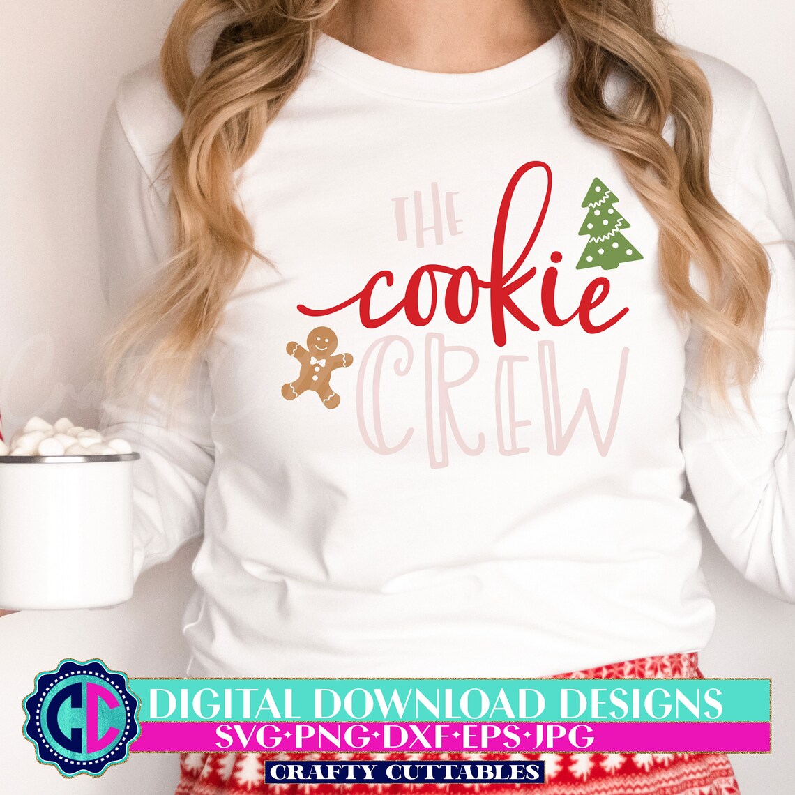 Cookie Crew SVG, Christmas Baking Design (digital Download) - Etsy