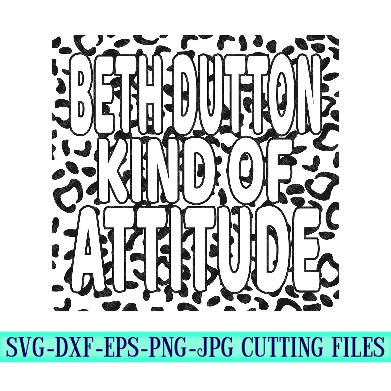 Beth Dutton Attitude Svg Yellowstone Svg Beth Dutton Svg Etsy Canada