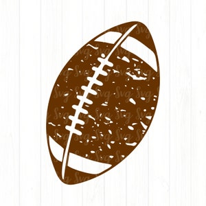 Distressed Football Svg,football Svg,football Shirt,grunge Football Svg ...