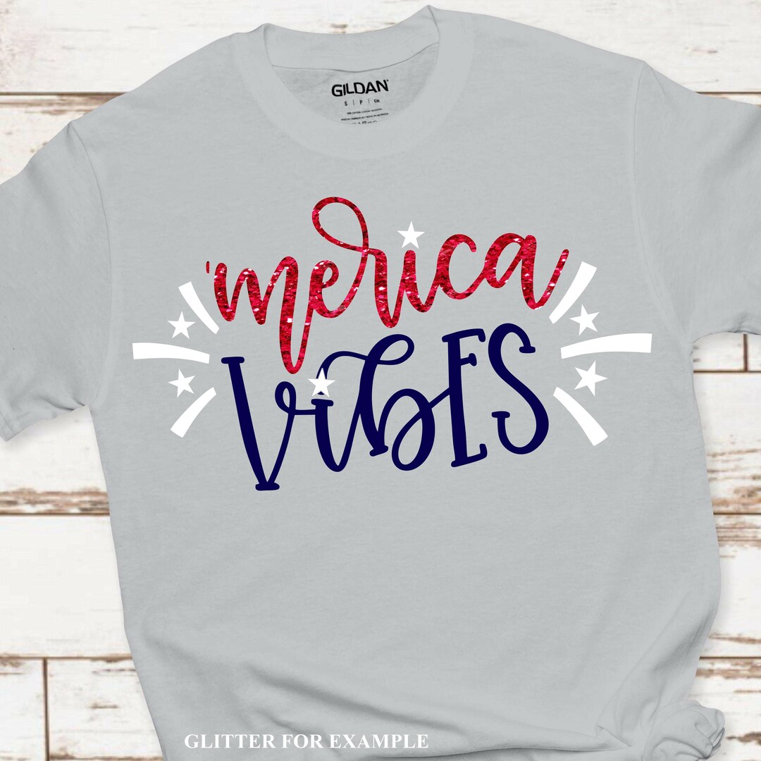 Merica Vibes 4th of July Svg, Merica Svg, America Svg,png,dxf, July 4th ...