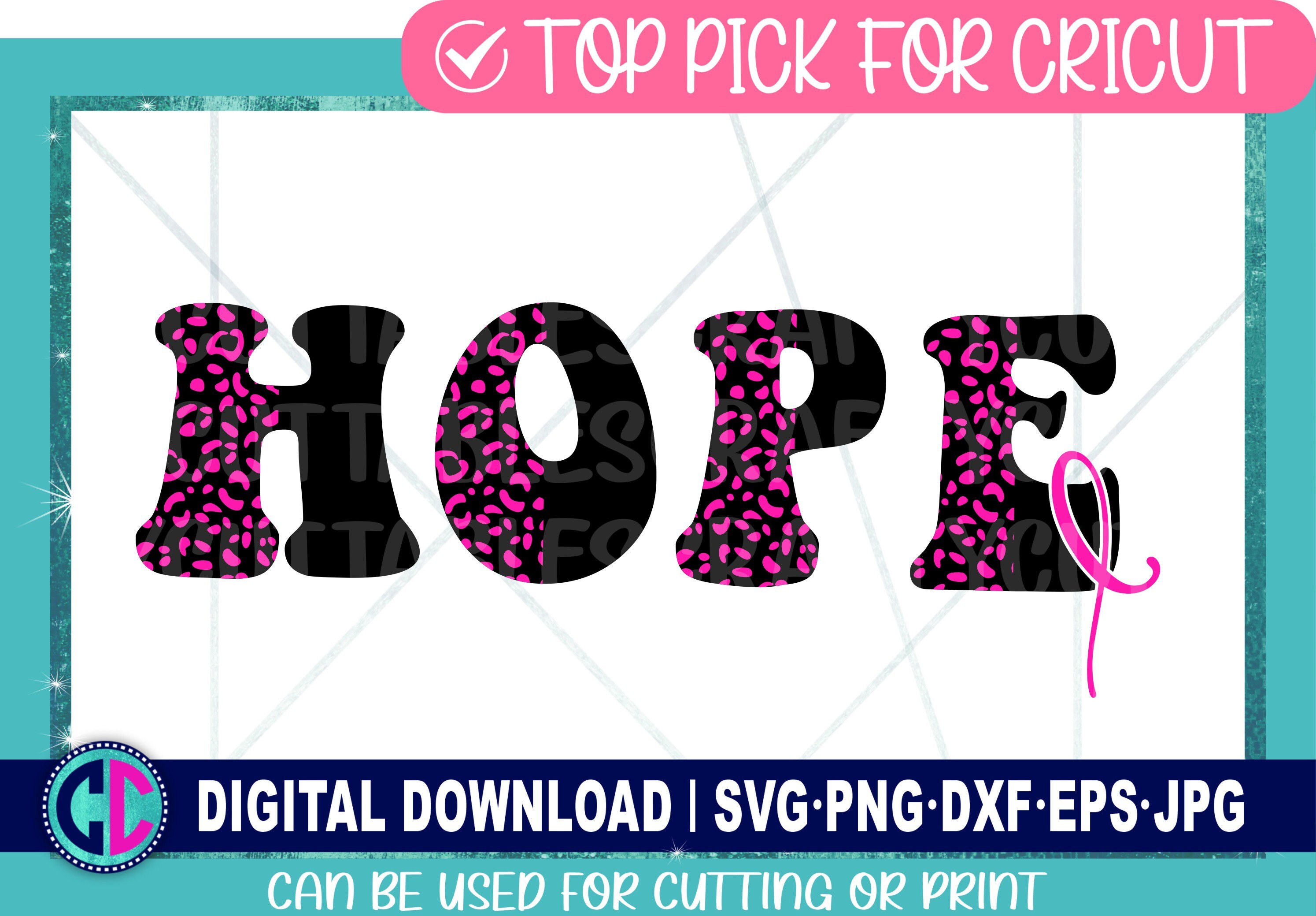 Hope Cancer Svg Hope Ribbon Svg Cancer Svg Cancer Svg - Etsy