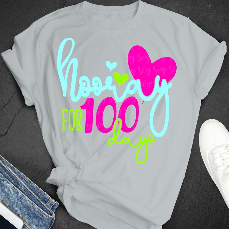 100th Day Svg - Etsy