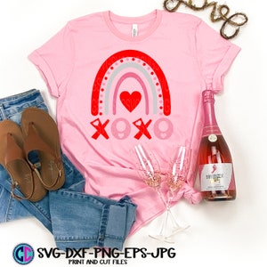 Valentines Day Svg, Love Rainbow SVG, Happy Valentines Day SVG, Be Mine ...