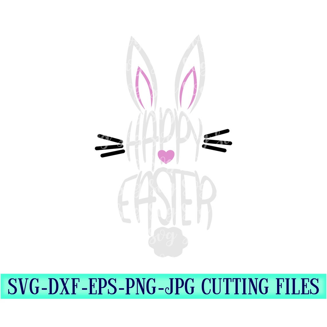 Easter Svg Girls Easter Svgeaster Bunny Svg Happy Easter - Etsy