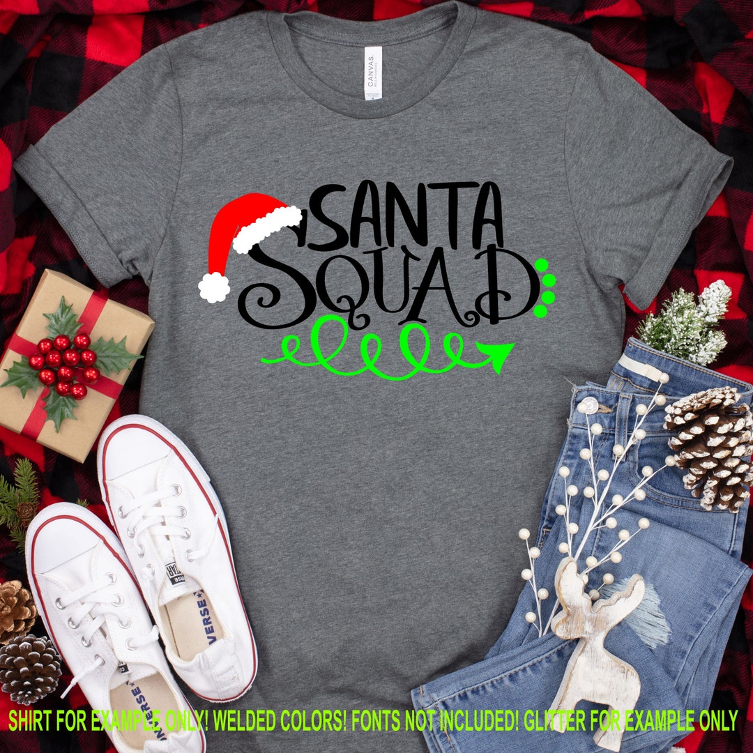 Santa Squad,santa Svg,santa Squad Svg,santas Squad Svg,santa,santa ...