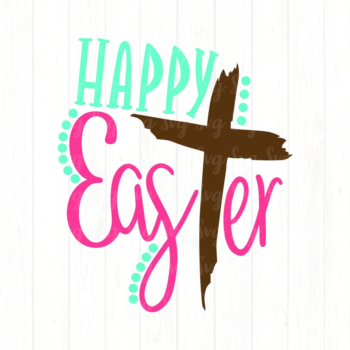 Easter Svg Happy Easter Svgeaster Cross Svghe is Risen - Etsy
