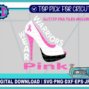 Breast Cancer Svg Warriors Wear Pink Svg Relay for Life Svg - Etsy