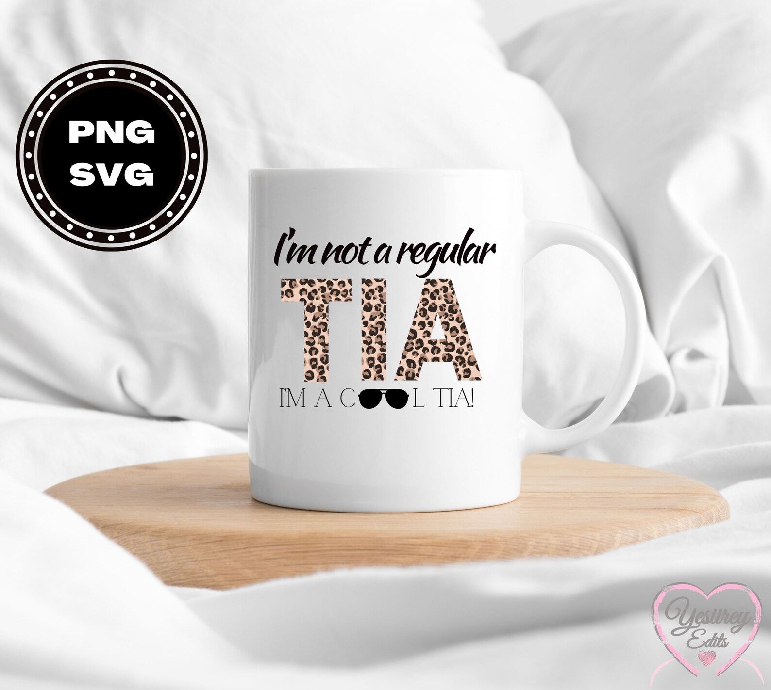 Digital PNG & SVG I'm Not a Regular Tia, I'm a Cool Tia; Instant ...