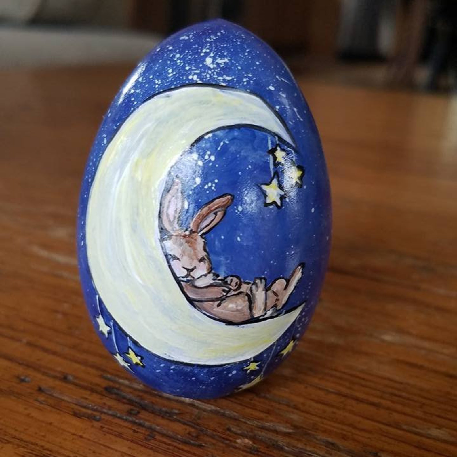 Custom Hand Painted Wooden Easter Eggs - Etsy