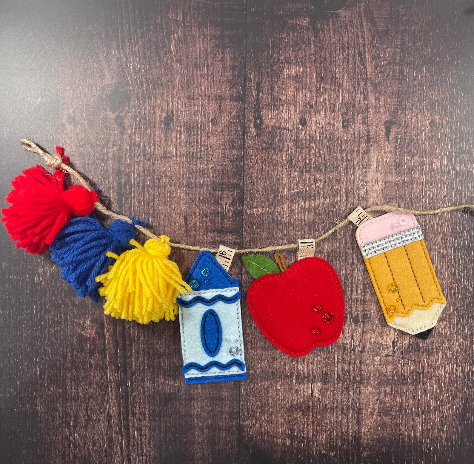 Handmade Felt WELCOME Banner for Classroom|back to School Decor for ...