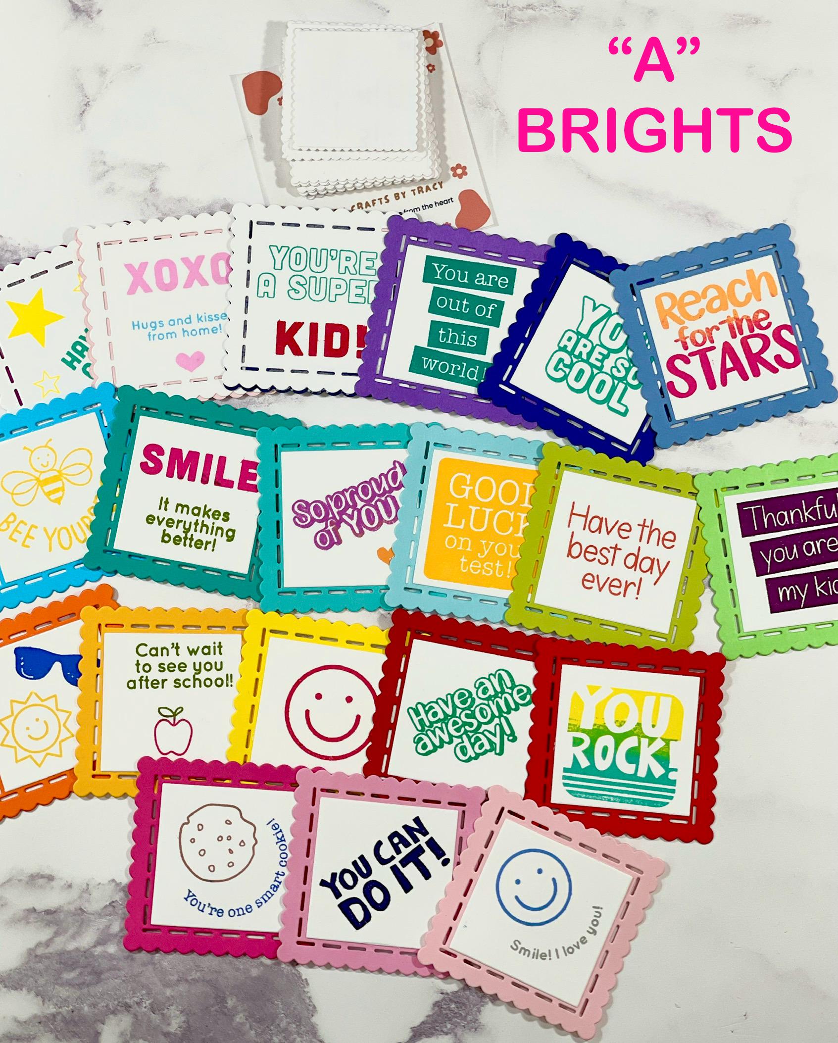 Handmade Reusable Back-to-school Lunchbox Notes|lunchbox Notes for Kids ...