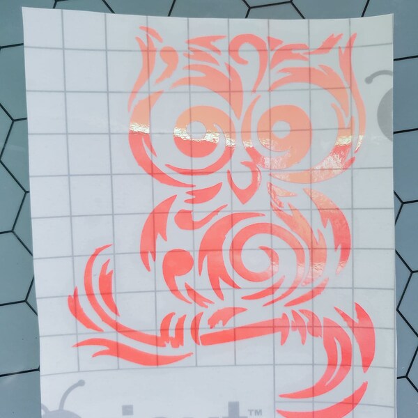 Owl Car Decal - Etsy