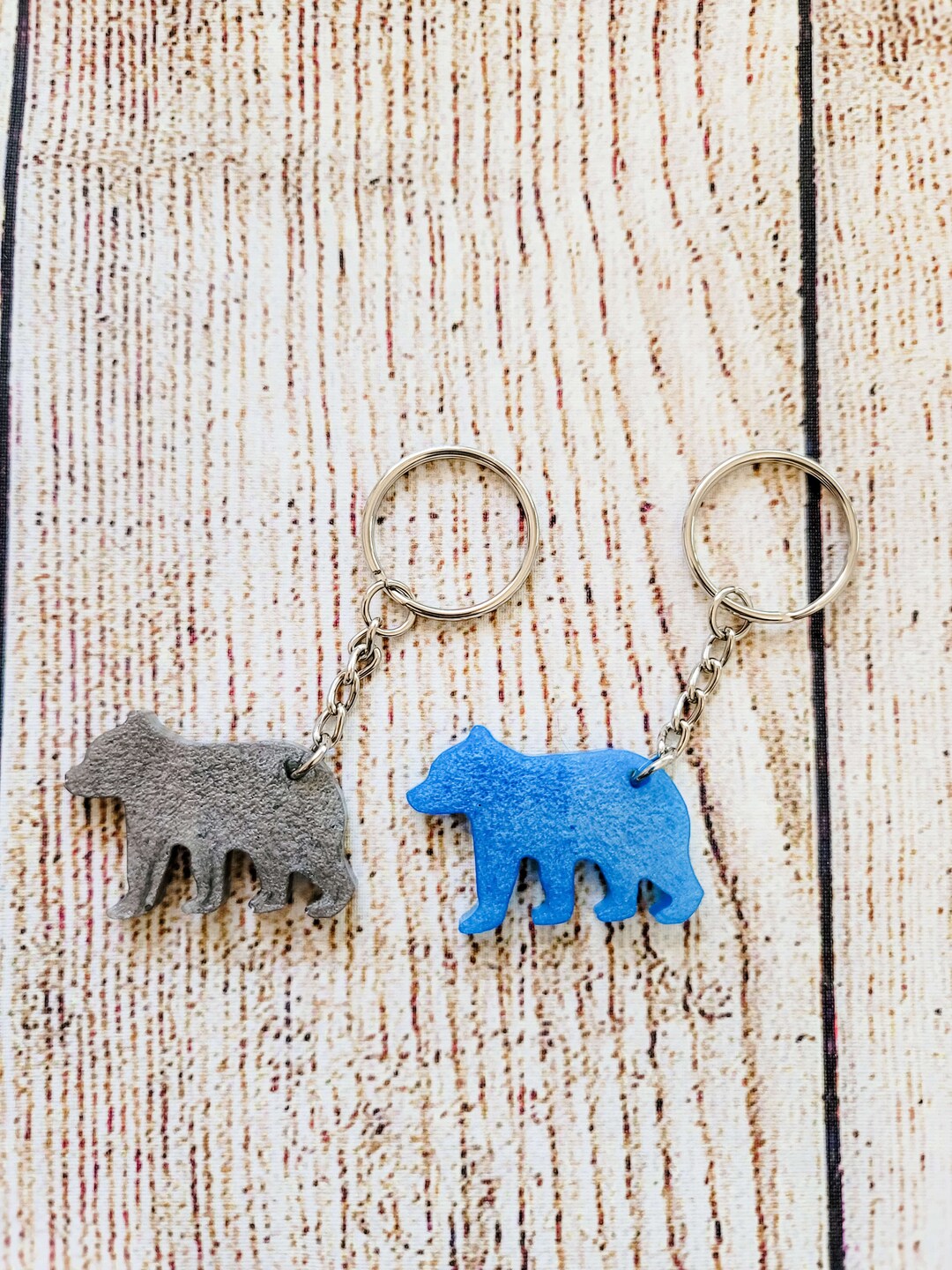 Mini Bear Keychain - Etsy