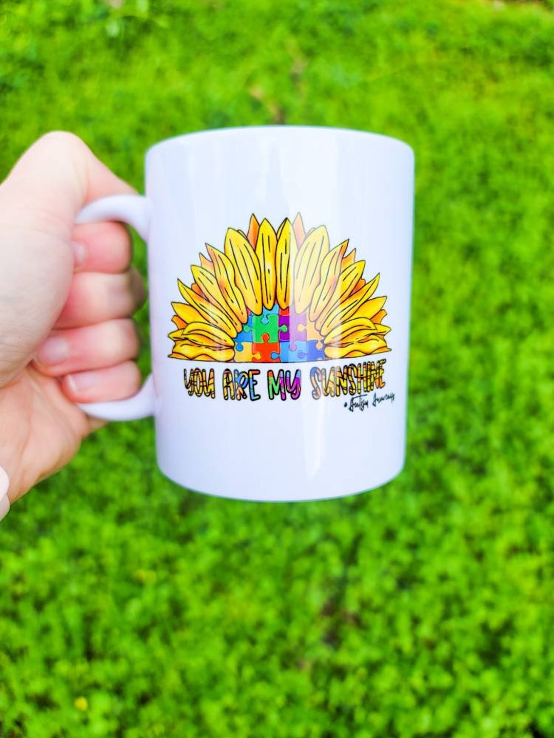 You Are My Sunshine/autism Awareness-11oz Mug - Etsy