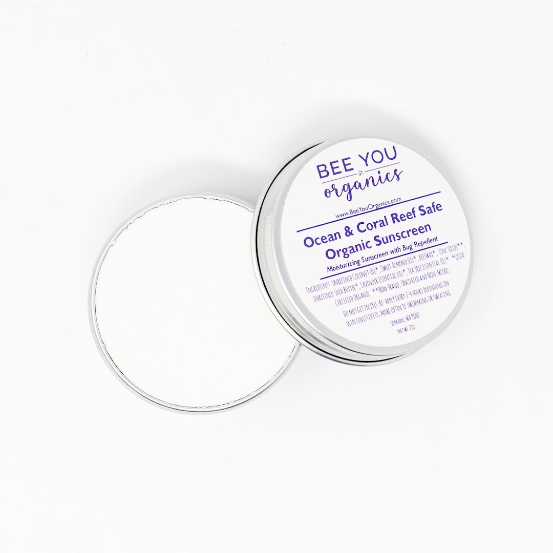 Zinc Oxide Sunscreen Physical Mineral Zero Waste Moisturizing Non-nano ...