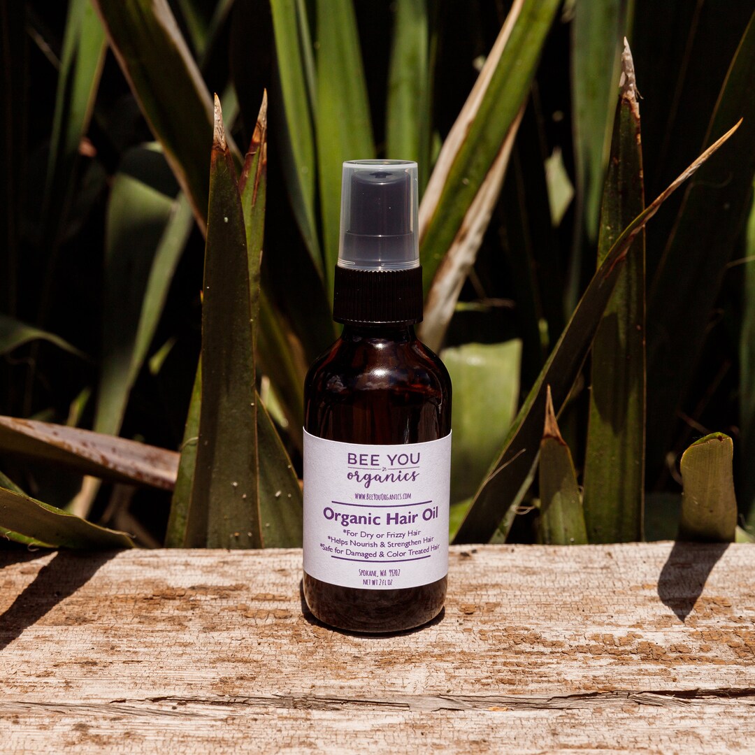 Organic Hair Oil | Leave in Conditioner | Dry Hair | Frizzy Hair | Hair ...