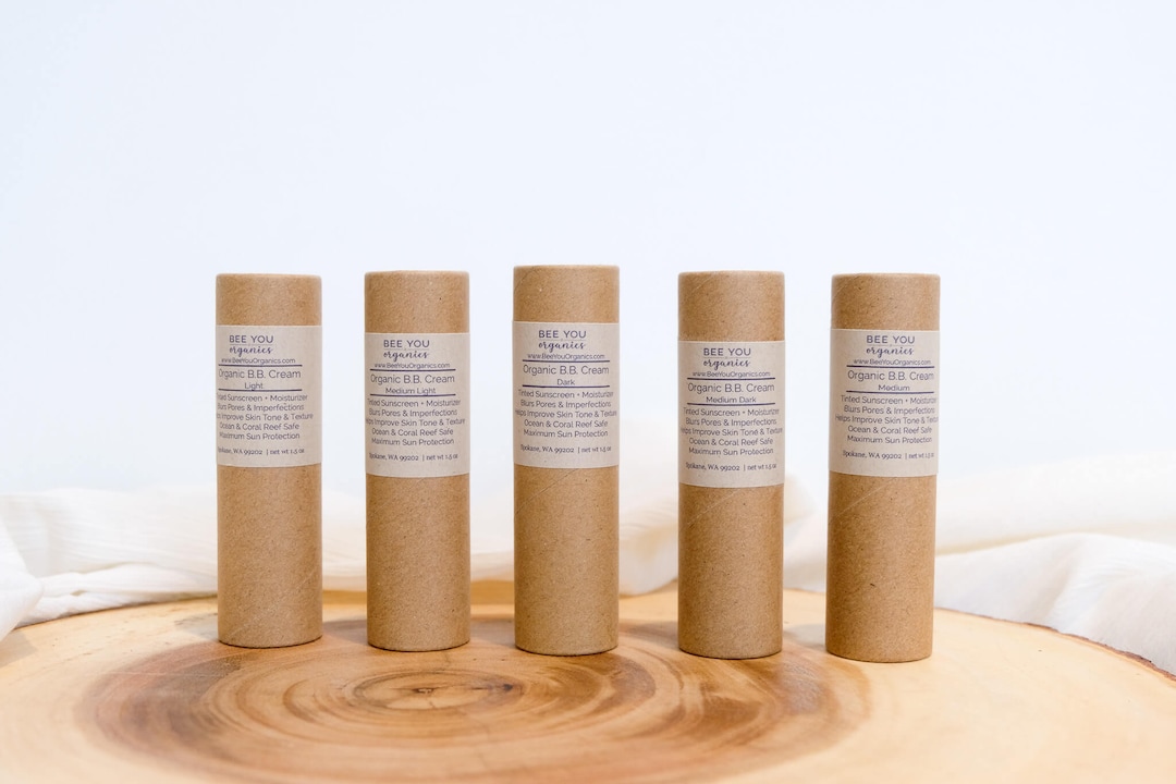 Organic BB Cream - Zero Waste Natural Makeup - Gluten Free ...