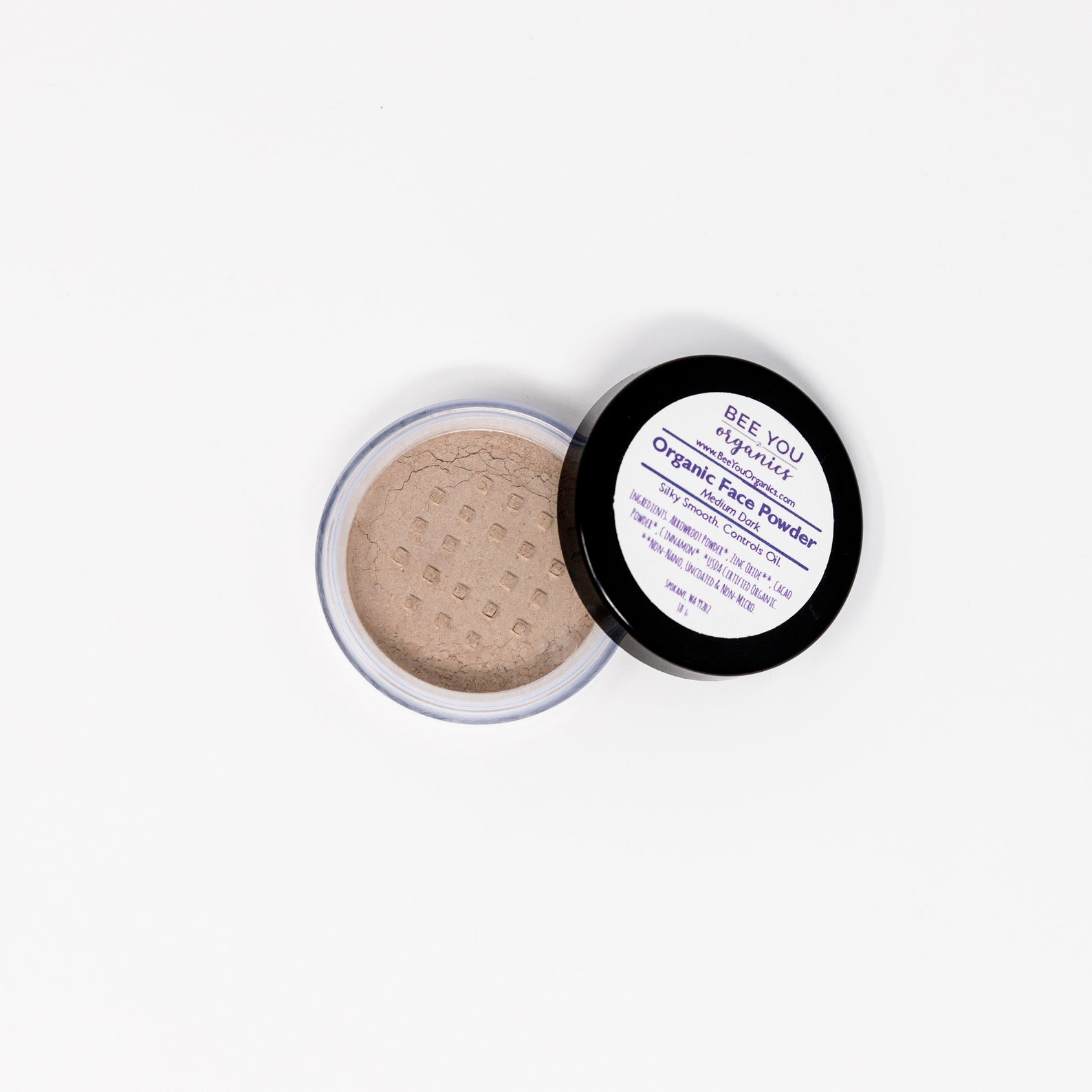 Organic Face Powder Zero Waste Makeup Foundation Safe for Sensitve Skin ...