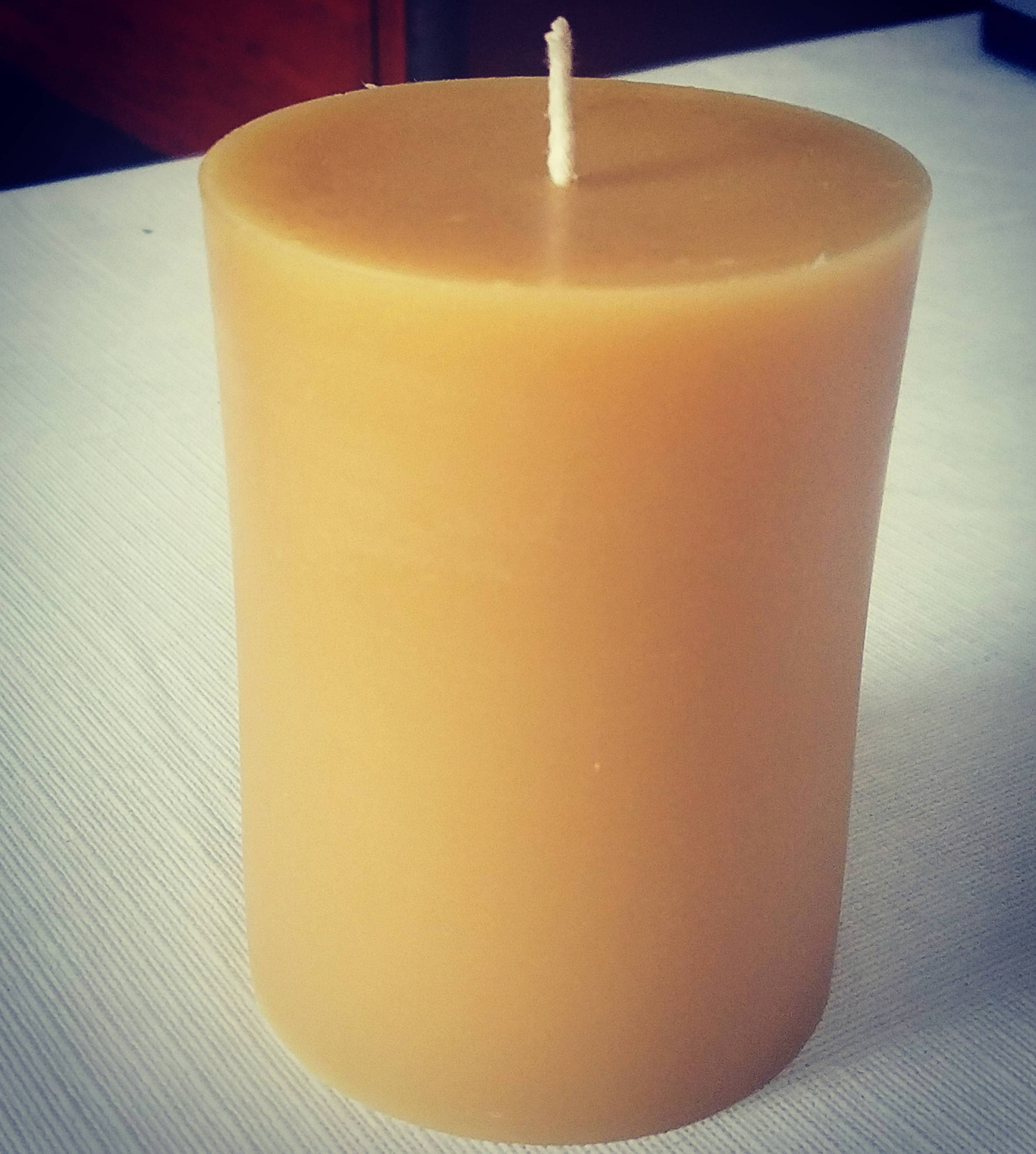 100% Pure Beeswax Pillar Candles Beeswax From Local Bee Farms in PNW ...