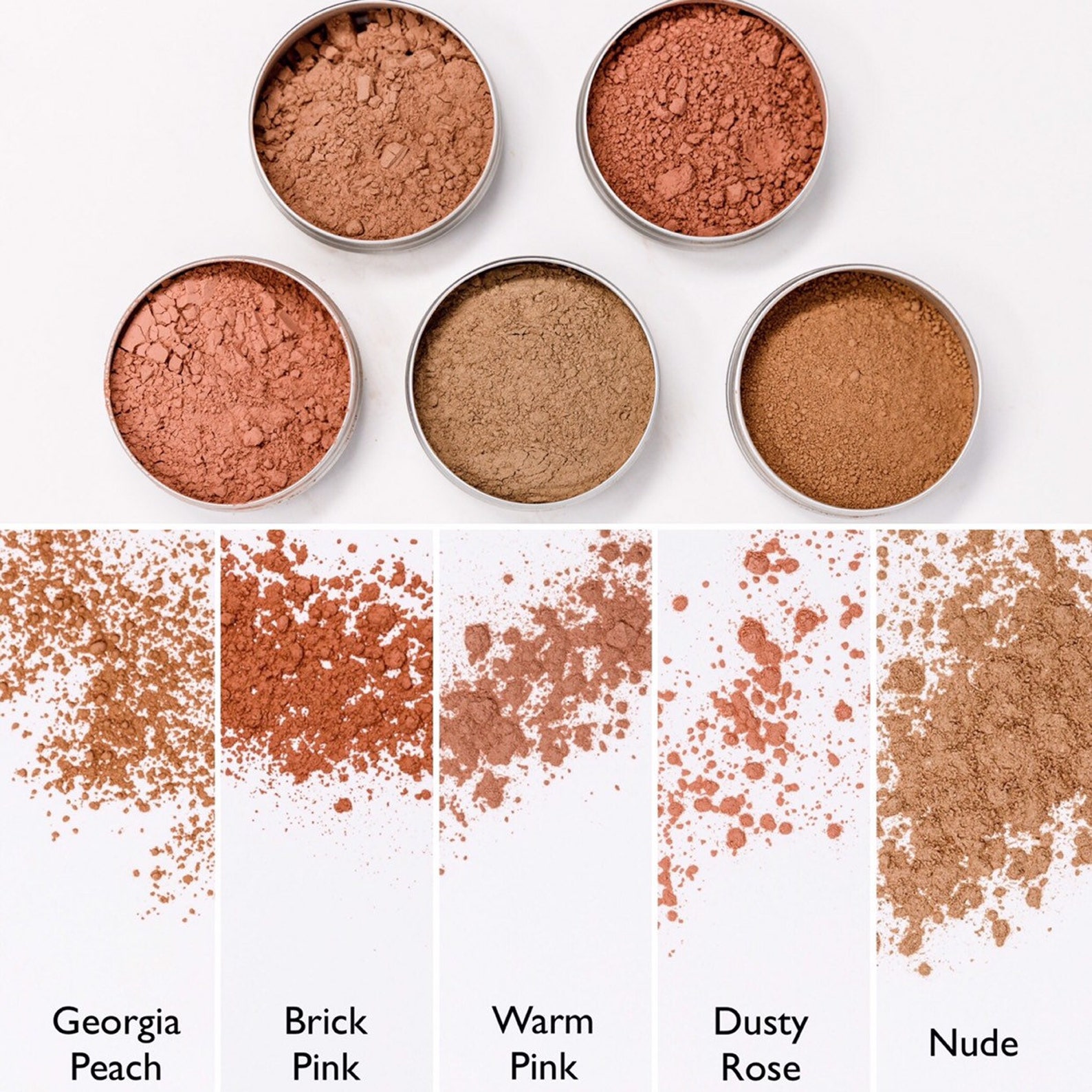 Organic Natural Blush Zero Waste Makeup Food Grade Plant | Etsy